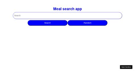 React Codesandbox