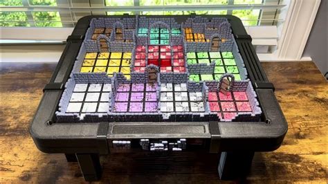 Dynamod Dungeon Tiles Built Into A Stagetop Table Youtube