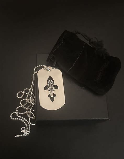 Chrome Hearts Vintage Chrome Hearts Dog Tag Grailed