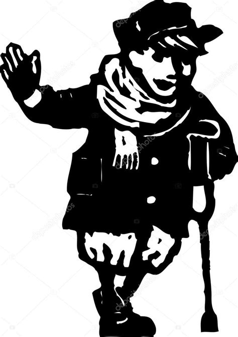 Tiny Tim Stock Vector Image By Ronjoe