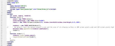 Intro To Webgl With Threejs Extended