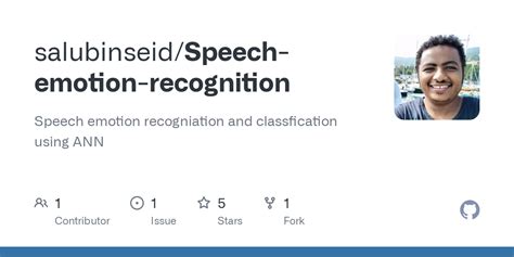 GitHub Salubinseid Speech Emotion Recognition Speech Emotion