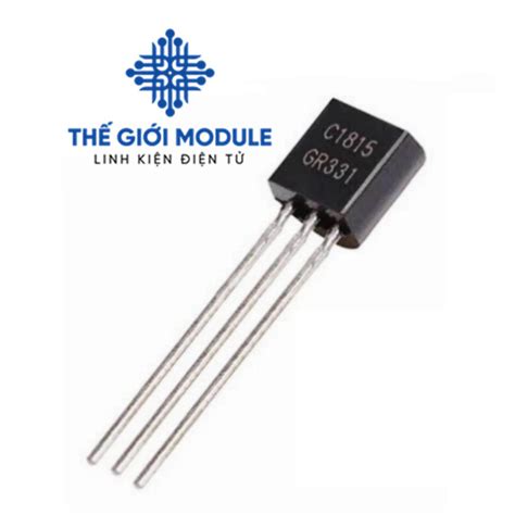 [combo Of 10] C1815 Npn Transistor 50v 150ma To 92 Thegioimodule Shopee Malaysia