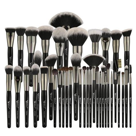 Set 40 Pensule Make Up Beili Black Professional AntonellaShop Ro