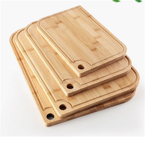 Totally Bamboo 4 Piece Bamboo Cutting Board Set