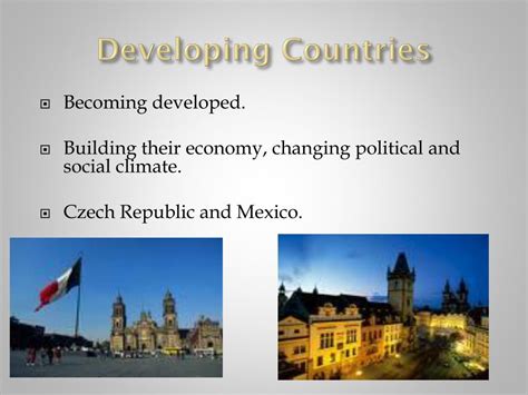 Ppt Developed Vs Underdeveloped Countries Powerpoint Presentation