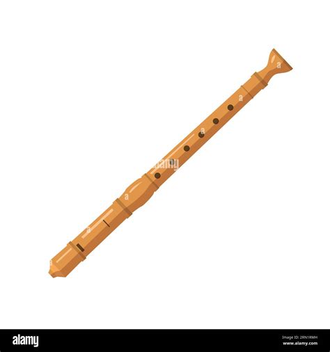 Block Flute Flat Icon Stock Vector Image And Art Alamy