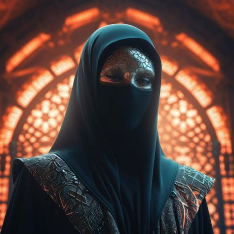 Premium Ai Image The Enigmatic Veil A Glimpse Into The Future At The