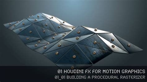 Houdini Mograph Rasterizer Tutorial