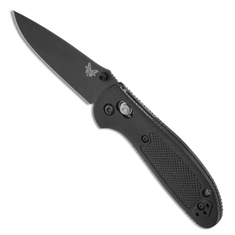 Benchmade Mini Griptilian Axis Lock Black Noryl Gtx Handle Black Blade
