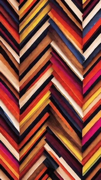 Premium Ai Image Pattern Stripe Seamless Zig Zag Background