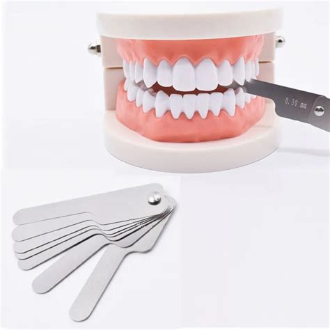 Ruler Teeth Gap Gauge Dental Interproximal Reduction Gauge Measure
