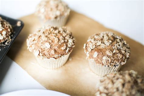 Banana Nut Muffins With Oat Topping Recipe Righter