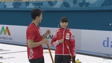 Nhkスポーツ On Twitter 【速報】カーリング 混合ダブルス世界選手権🥌 すばらしいショット！ ナンバー1、2 の2点 5