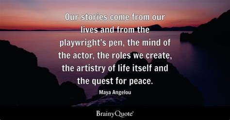 Playwright Quotes Brainyquote
