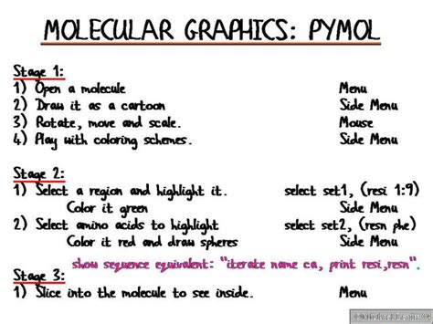 Molecular Graphics Pymol