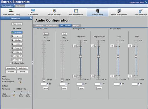 In1606 Scalers And Signal Processors Extron