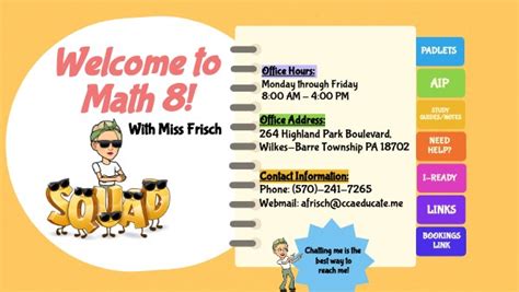 Frisch Math 8 Genially