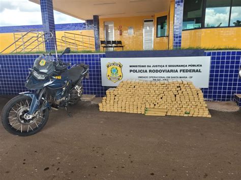 PRF Apreende 300 Kg De Maconha Em Porta Malas De Carro No Entorno