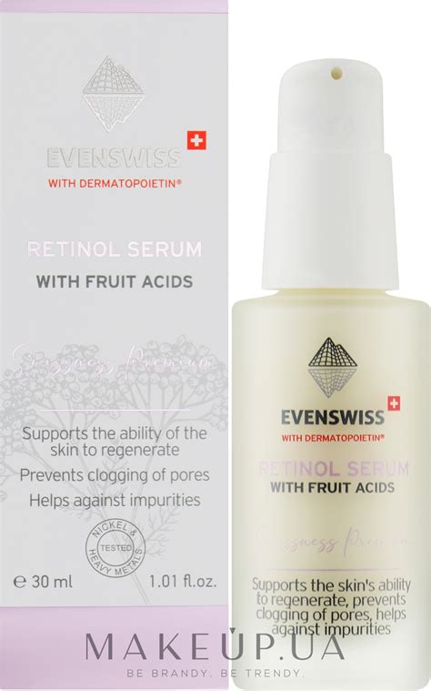 Evenswiss Retinol Serum With Fruit Acids - Сыворотка с ретинолом и ...