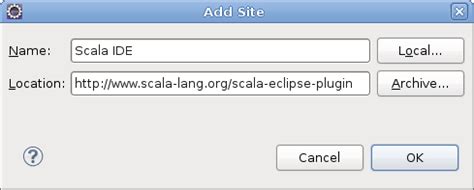 Installer Le Plug In Scala IDE Pour Eclipse Chicoree