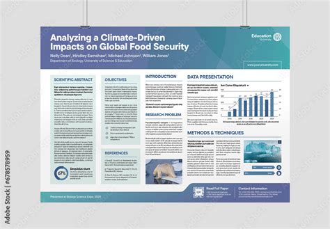 Case Study Research Poster Layout Stock Template Adobe Stock