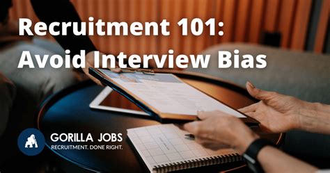 Recruitment Ten Ways To Avoid Interview Bias