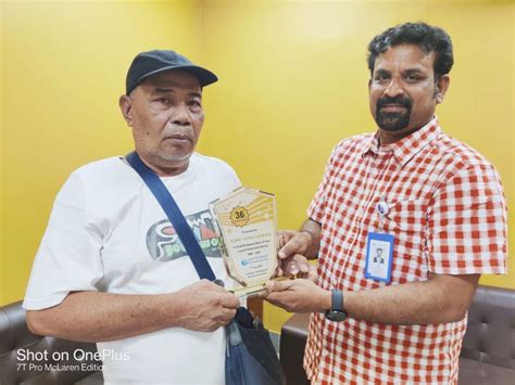 One Of Our Colleague Is Retiring After 36 Years Of Service With Us We