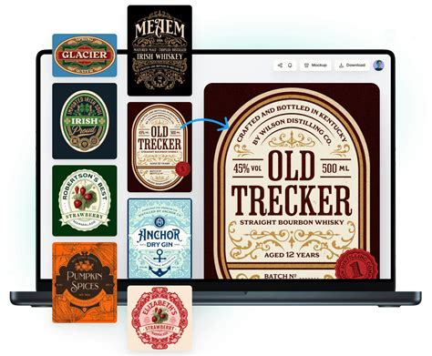 Free Online Bottle Mockup Generator Kittl