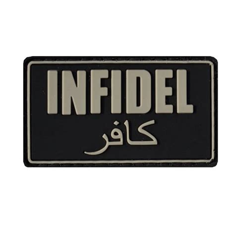 Infidel Patch Pvc Small Morale Patch Military Insignia And Tactical Gear Hub
