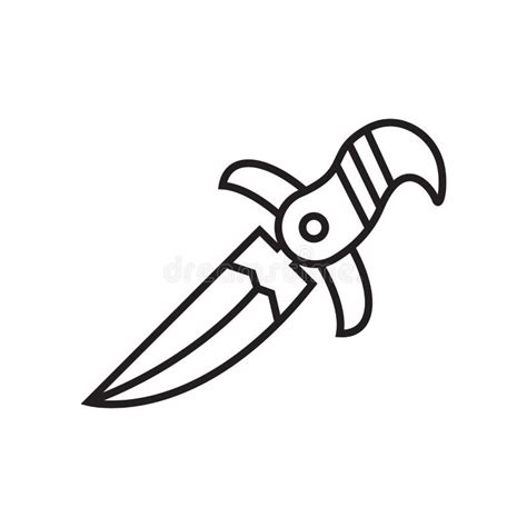 Dagger Icon Vector Sign And Symbol Isolated On White Background Stock Vector Illustration Of Dagger Icon Vector Sign And Symbol Isolated On White Background Stock Vector Illustration Of