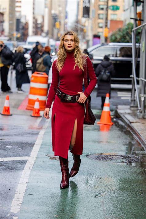 Nyfw Brede Riemen Zijn Helemaal Terug Bij Handm Shop Je De Trend