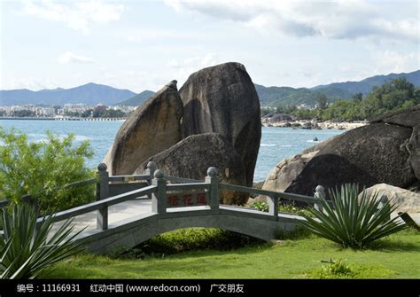 海南三亚天涯海角莲花桥景观高清图片下载 红动中国
