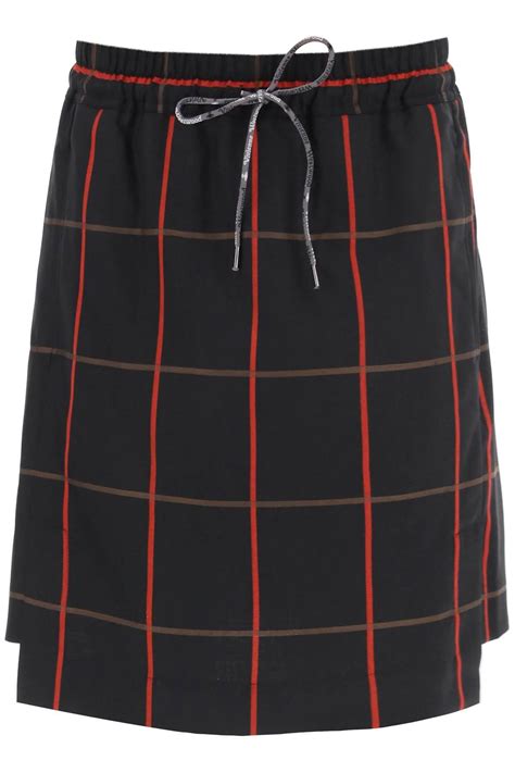 Vivienne Westwood Virgin Wool Kilt Black Editorialist