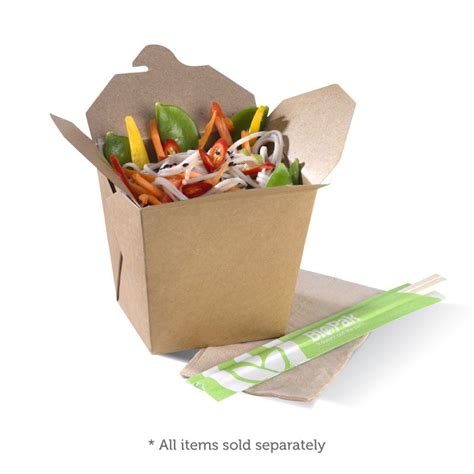 Bioboard Noodle Box 16oz Responsibly Managed Forests Sustainable