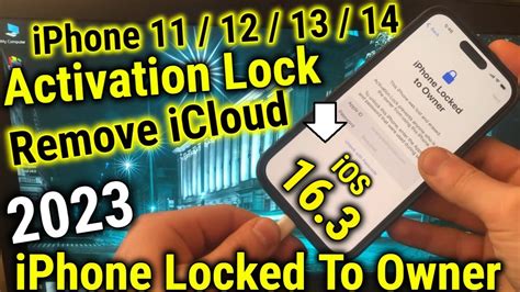 ICloud Bypass IOS 16 3 Locked To Owner IPhone 11 12 13 14 YouTube