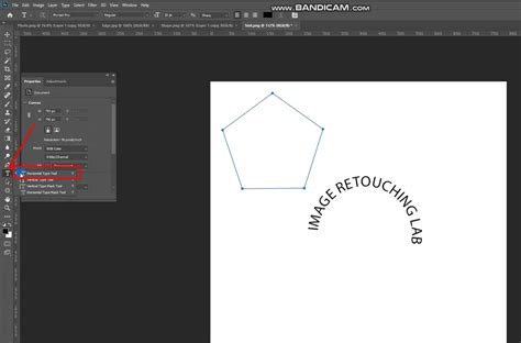 How To Curve An Image In Photoshop Text Shapes Arrow