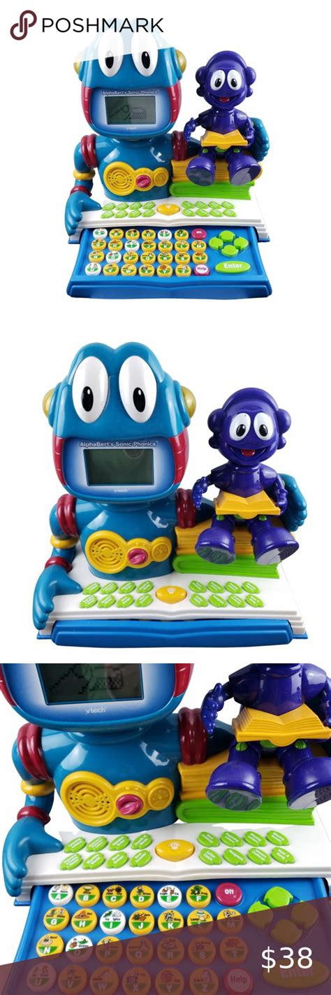 Vtech AlphaBert S Sonic Phonics Learn To Read System With Sprocket 16