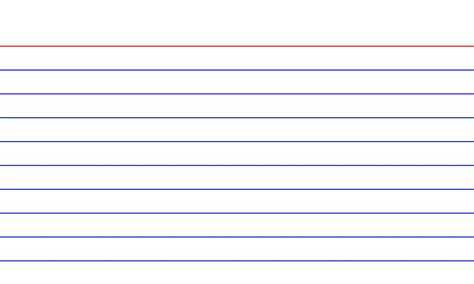 Index Card Templates
