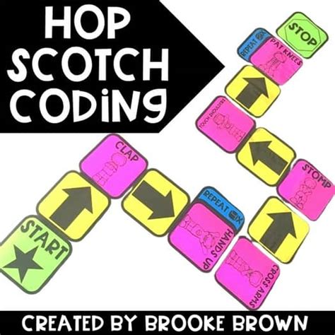 Hop Scotch Coding® Hour Of Code Interactive Unplugged Coding