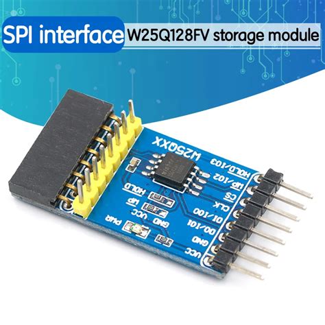 W25qxx Dataflash Board Serial Dataflash Module With W25q128fv Onboard