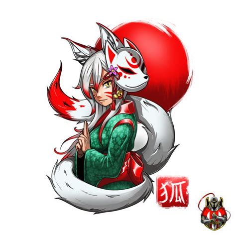 Kitsune Girl Jcgeek