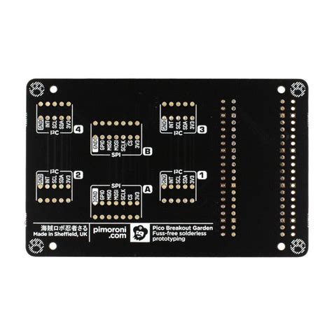 Pimoroni Raspberry Pi Pico Breakout Garden Base Elektor