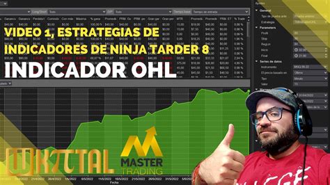 Video 1 Serie Estrategias Con Todos Los Indicadores De Ninja Trader 8