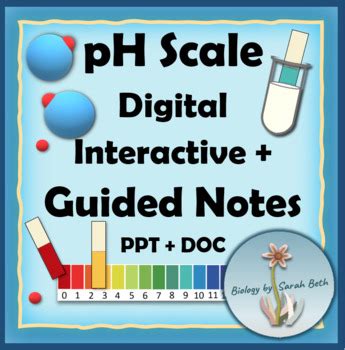 PH Scale Digital Interactive LAB Activity PH Scale PowerPoint And Guided Notes