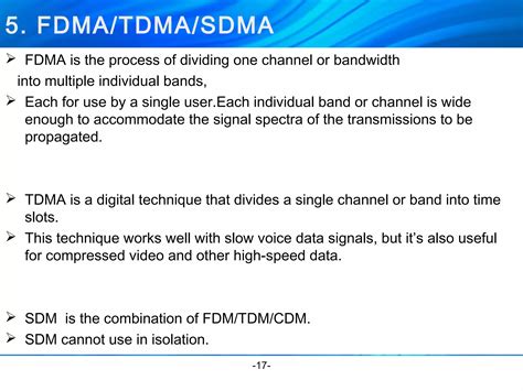 Space Division Multiplexing Sdma Ppt