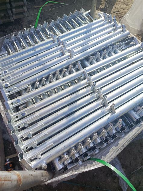 Rusztowanie 234m2 System Plettac Stalowe Podesty Ocynk Ogniowy Nowe