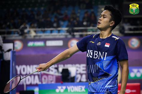Jadwal Serta Hasil Drawing Indonesia Masters 2024 Ginting Bertemu