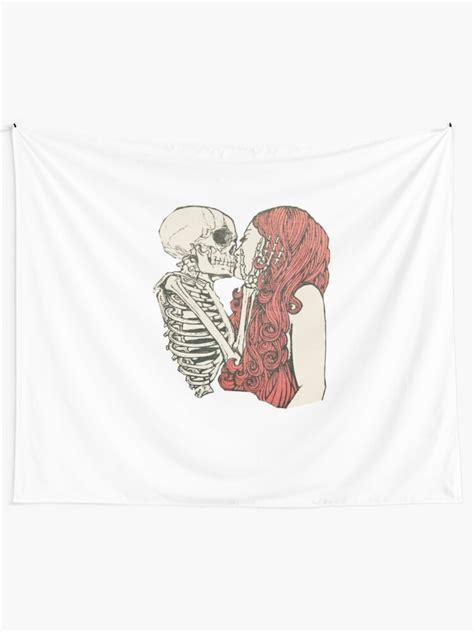 Skeleton Kissing Love Kiss Skull Death Couple Skeletons Bones