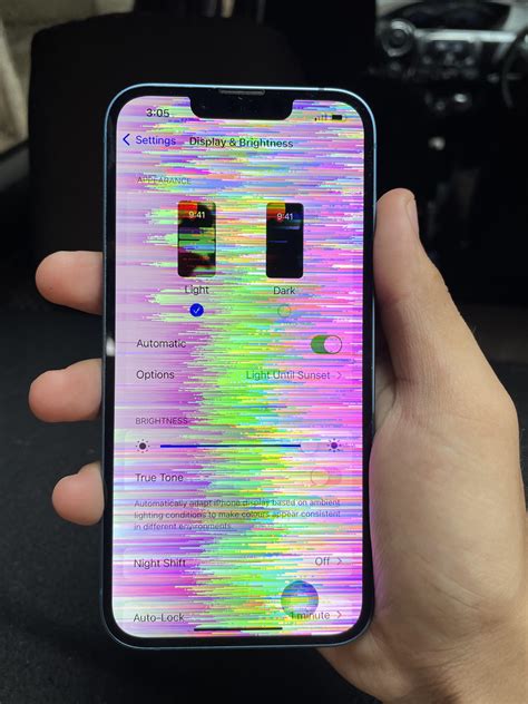 Whats Wrong With This Iphone 13 Display It Happened Out Of Nowhere